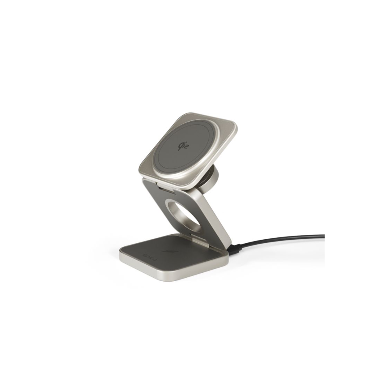 Išpakuotas iDeal by Epico UltraBase EF55 Qi2 MagSafe Compatible Foldable 3-in-1 Wireless ...