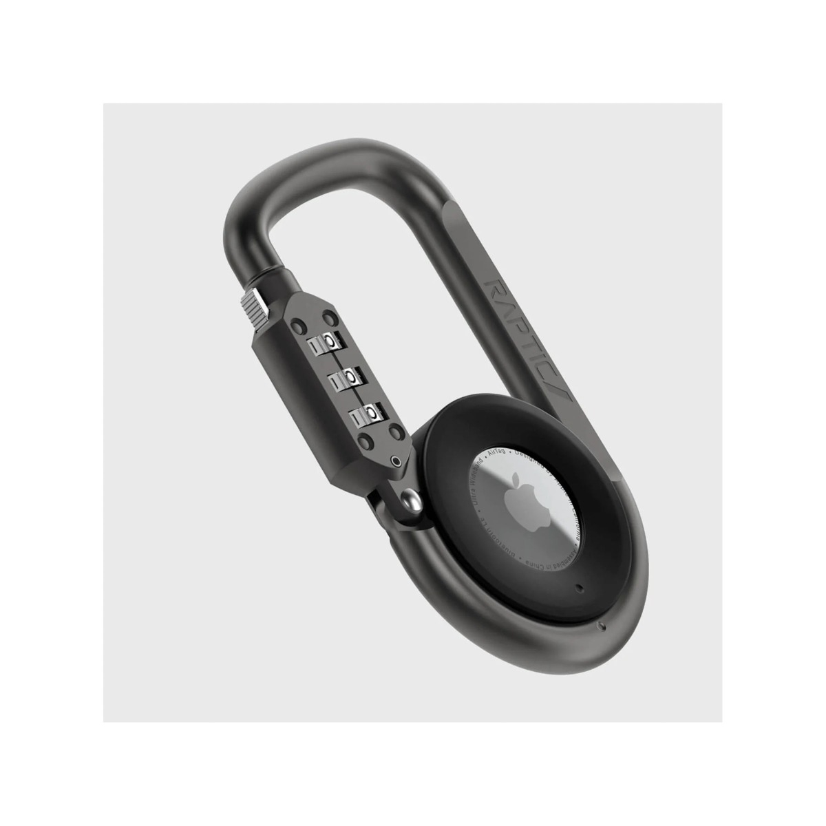 Raptic AirTag Lock - Black Metal - iDeal